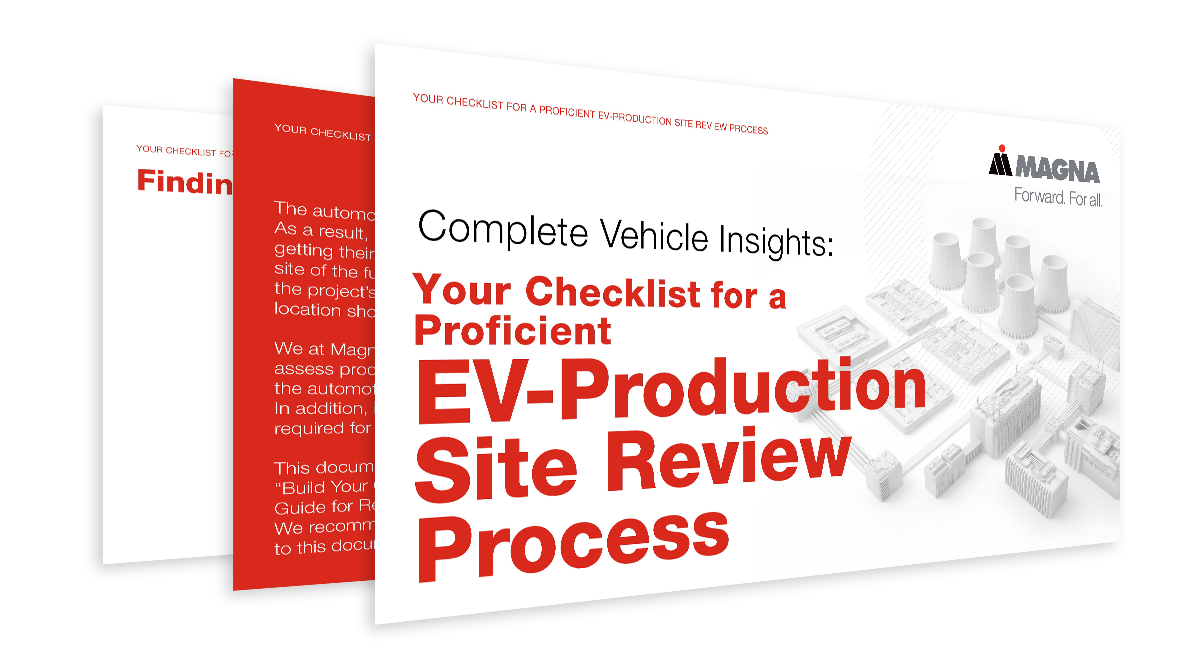Download: Checklist Site Selection | Magna